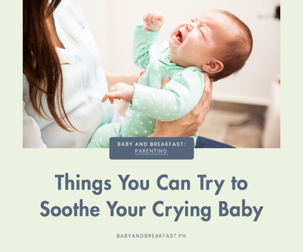 Tips to Soothe Crying Baby | Philippines Mommy Family Blog