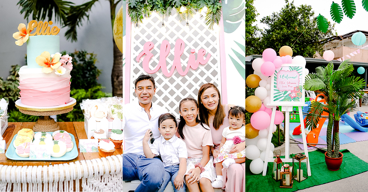 Tropical Themed Pool Party | Philippines Mommy Family Blog
