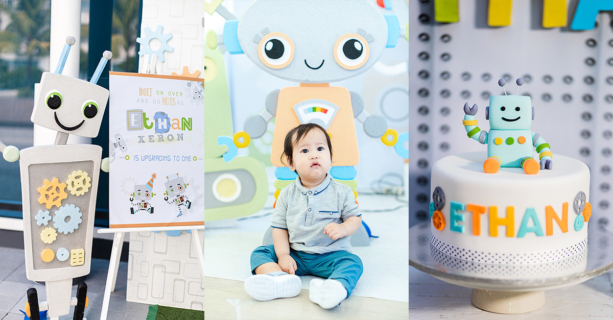 Fun Robot Themed Birthday | Philippines Mommy Family Blog