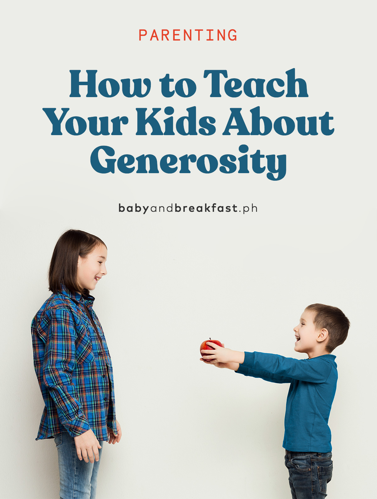 Teaching Generosity to Kids | Philippines Mommy Family Blog