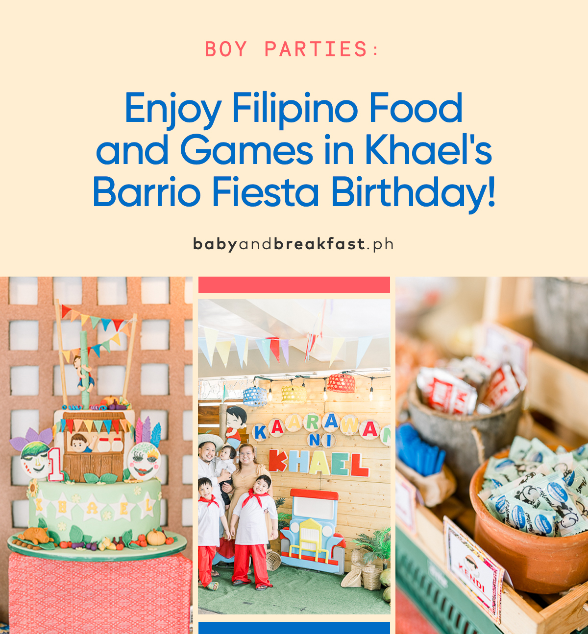 Khael's Barrio Fiesta Party | Philippines Mommy Family Blog