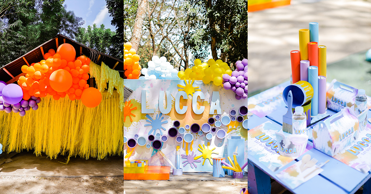 Bursting Colors Party Theme | Philippines Mommy Family Blog
