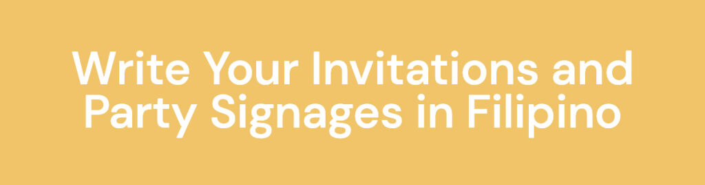 Planning a Pinoy Kids Party | Philippines Mommy Family Blog